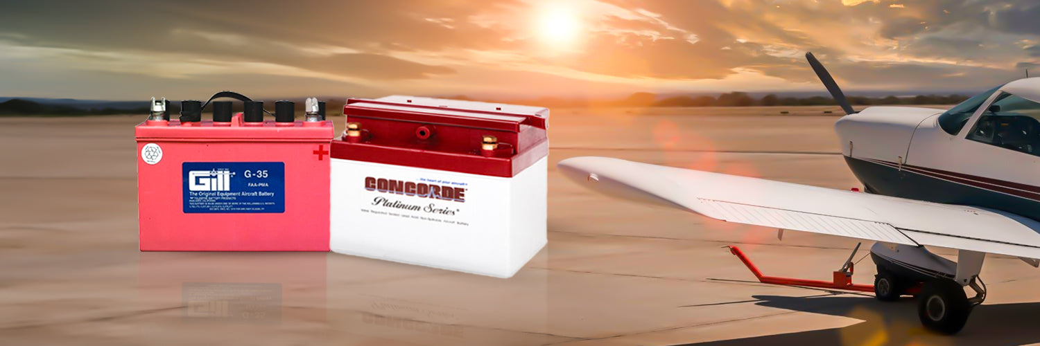 Aviation Batteries from Concorde and Gill - National Aviation