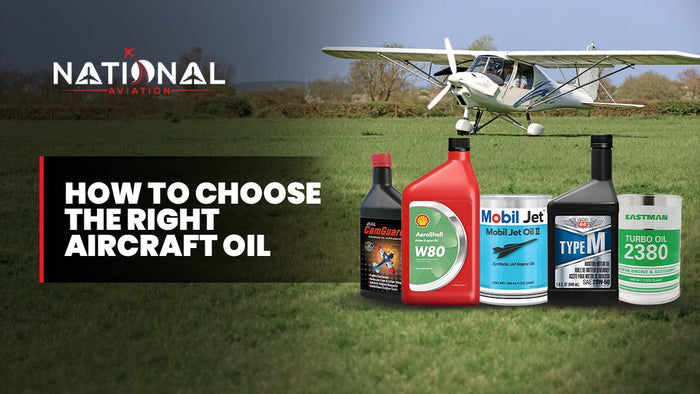 How to Choose the Right Aircraft Oil – National Aviation