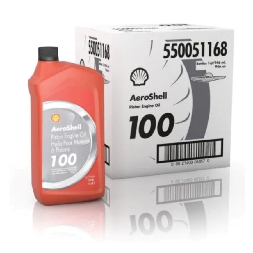 AeroShell 100 Piston Engine Oil - Straight Mineral Oil — National Aviation