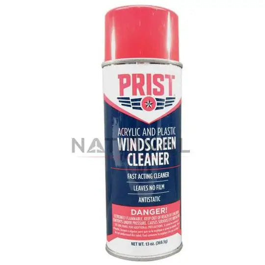 PRIST ACRYLIC AND PLASTIC WINDSHIELD CLEANER — National Aviation