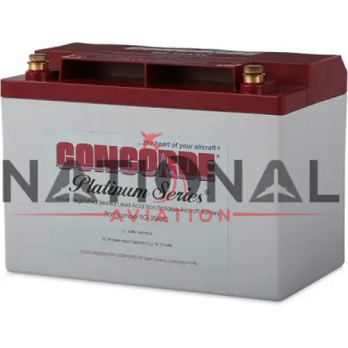 CONCORDE RG-35AXC AIRCRAFT BATTERY — National Aviation